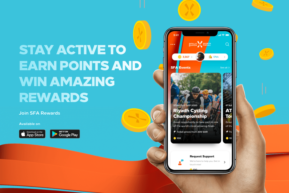 Stay Active, Win Rewards | SFA Rewards - Sports For All